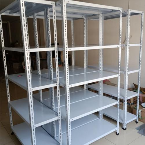 Jual 100 x 40 x 200 Rak Besi Siku Lubang / Rak Serbaguna / Rak Gudang ...