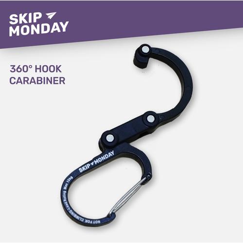 Jual Skip Monday 360 Hook Carabiner Her*clip Karabiner Gantungan ...