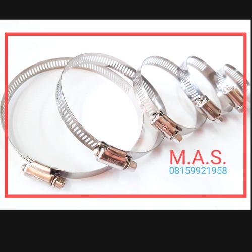 Jual Hose Clamp SS 10 inci Klem Selang Penjepit Pengikat Selang Pipa ...