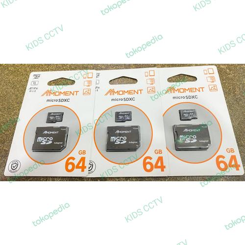 Jual Micro SD 64 GB Merk Moment Murah SD Card / Memory Card - Jakarta ...