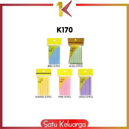 Promo SK-K170 Spon Cuci Muka Sponge Stick 12 Batang / Spons Kentang Facial - K170, Hijau - Kab ...