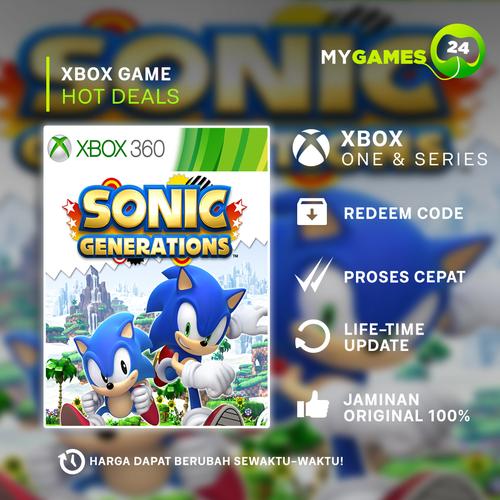 Jual SONIC GENERATIONS Xbox One Series X|S - Kota Bekasi - MyGames24 | Tokopedia
