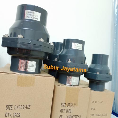 Jual Swing Check Valve / Klep Tabok PVC Socket 4 " inchi DN 100 - Jakarta Barat - Subur Jayatama ...
