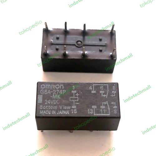 Jual Relay Omron 24V G6A-274P-MK Japan - Kab. Tangerang - indotechmall ...