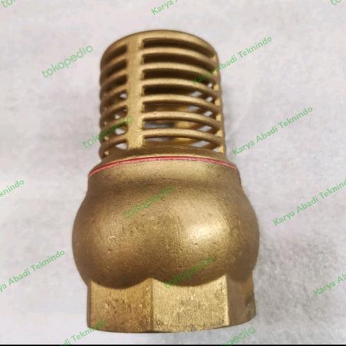 Jual Foot Valve Bronze / Foot Valve Kuningan Drat 2" inch - Jakarta ...