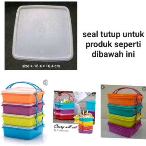 Jual Tupperware Seal Tutup Carry All Set Rantang Susun - Kota Bandung ...
