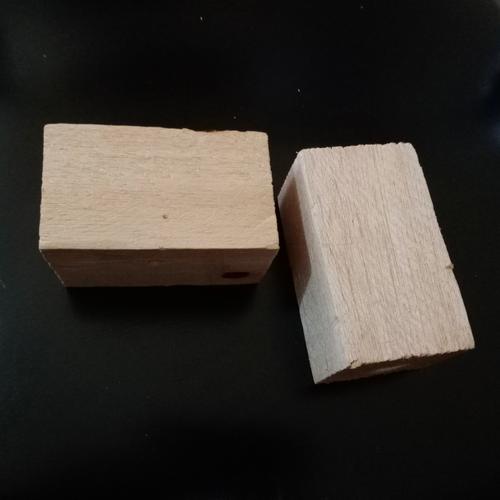 Jual 5x5 Kayu balsa 50mm x 50mm x 10cm balsa blok wooden craft balsa ...