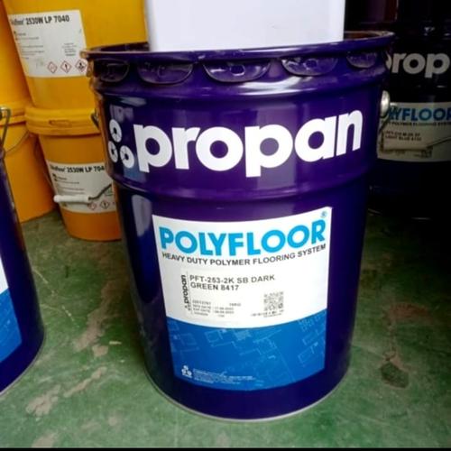 Jual Propan Polyfloor Epoxy Lantai PFT-253-2K SB 20kg set - Dark Green ...