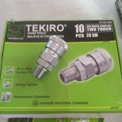 Jual Tekiro coupler female kopler quickcopler sambungan angin kompresor ...