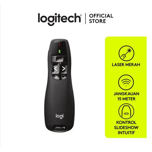 Jual Logitec Laser Pointer Logitech R400 Wireless Presenter Red Light ...