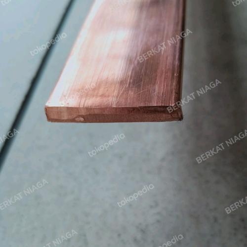 Jual plat strip tembaga busbar UK 10mm x lebar 30mm x panjang 1mtr ...