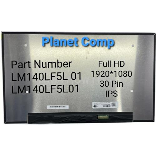 Jual LED LCD Asus ZenBook 14 UX433 UX433F UX433FN LM140LF5L 01 ...