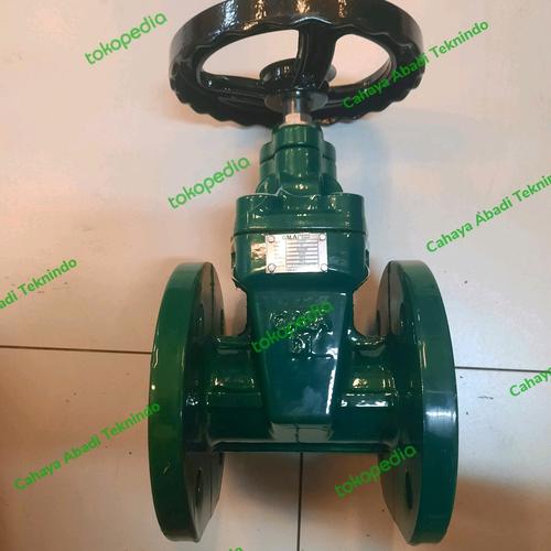 Jual Gala gate valve Pn16 cast iron 3"inch / GALA Resilient Pn16 Dn80 ...