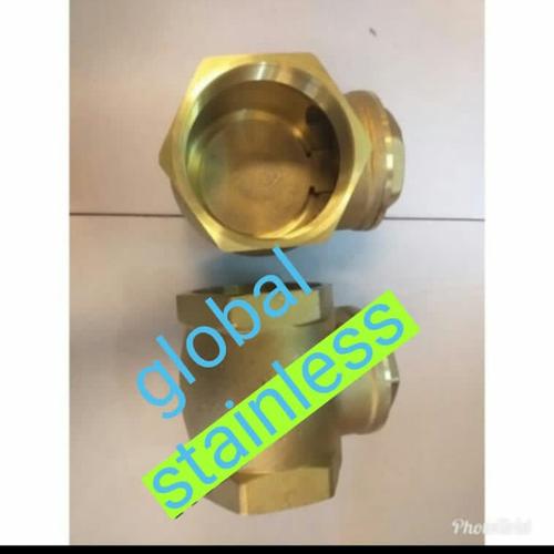Jual Swing check valve brass ukuran 3"inch Check valve kuningan ...