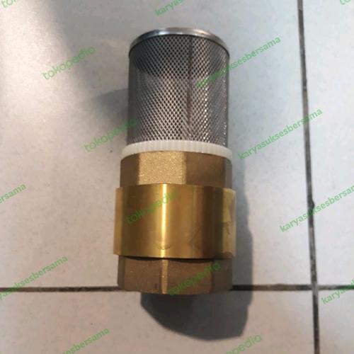 Jual foot valve kuningan ukuran 4" inch - Jakarta Barat ...