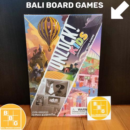 Jual Unlock Kids Detective Stories Board Game - Original BaliBoardGames ...