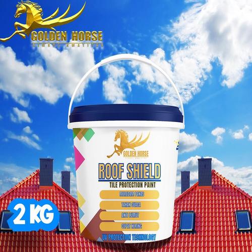 Jual CAT GENTENG Beton/ asbes/ Metal ROOF SHIELD 2 kg - Golden Horse ...