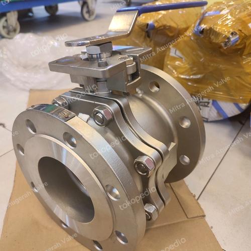Jual Ball Valve PN16 Stainless 304 8"inch - Ball Valve Stainless PN16 ...