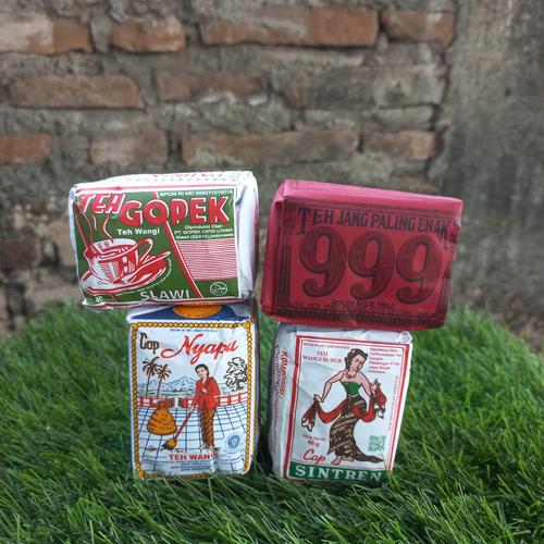 Jual Teh racikan khas solo 4 varian teh (gopek, 999, nyapu, dan sintren ...