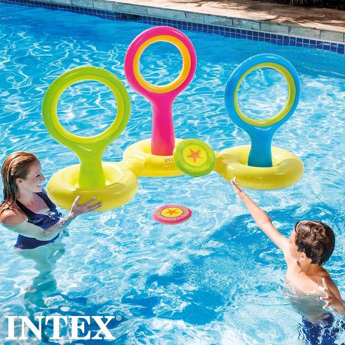 Promo Intex Flying Disc Toss Game Kolam Renang Mainan Anak Lempar ...