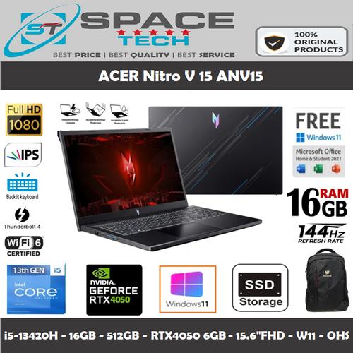 Promo Acer Nitro V 15 ANV 51 i5-13420H RTX4050 512GB 15.6"FHD IPS W11 ...