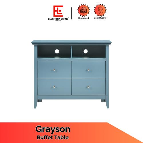 Jual meja buffet minimalis jati Grayson buffet minimalis modern ...