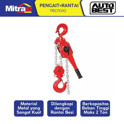Promo Autobest Rantai + Pengait Besi TRC7010 Kapasitas 1 Ton Cicil 0% ...