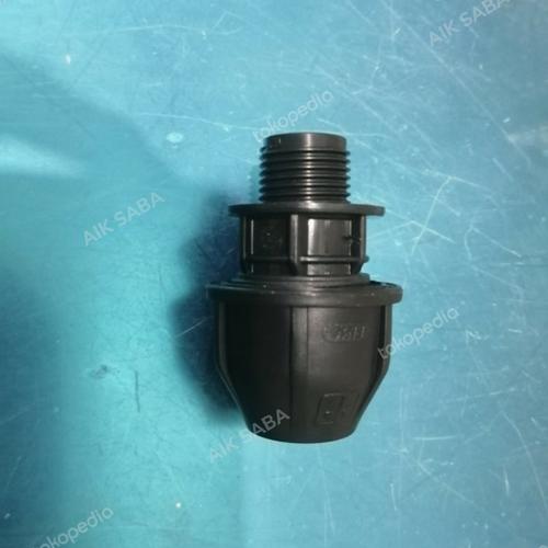 Jual Fitting HDPE Male adaptor 20mm x 1/2" inch / coupler hdpe ...