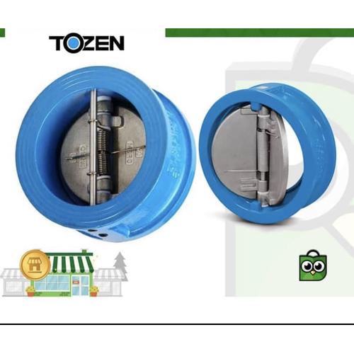 Jual Tozen wafer check valve jis 10k 1 1/2" inch body cast iron disc ...
