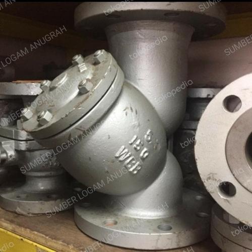 Jual Y strainer wcb ansi 150 flange 5" inch / strainer # 150 carbon ...