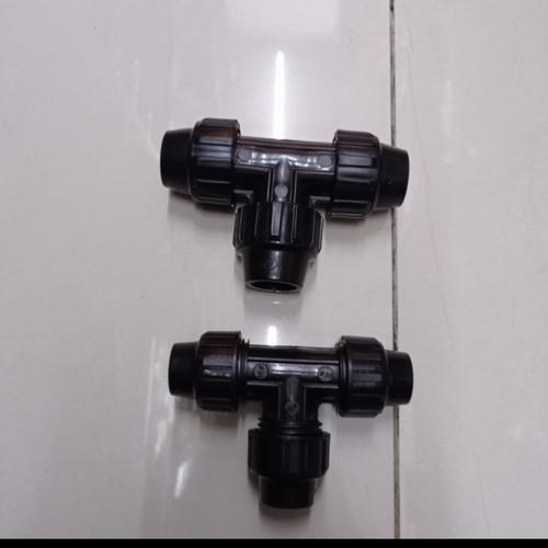 Jual FITING HDPE TEE COMPRESSION PP 50x50 mm - Jakarta Barat - Sumber Sukses Teknik | Tokopedia