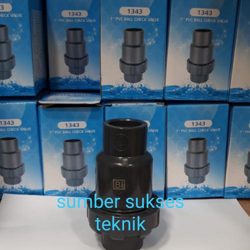 Jual Single Ball check valve pvc 1"inch /ball check valve single ...