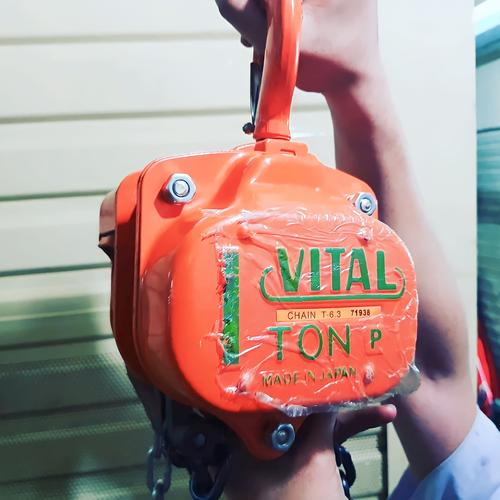 Jual Murah Chain Block 1 Ton 3 Meter VITAL Manual Hand Hoist - Jakarta ...