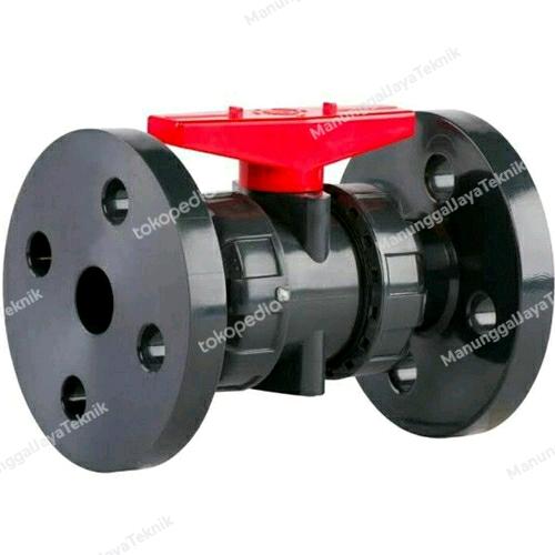Jual ball valve pvc jis 10k 2" inch / true union ball upvc flange dn50 ...