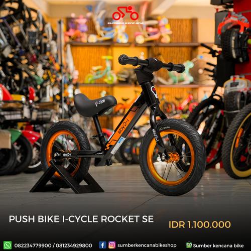 Jual PUSHBIKE I-CYCLE ROCKET SPECIAL EDITION - BLACK/GOLD - Kota Surabaya - Sumber Kencana Bike ...