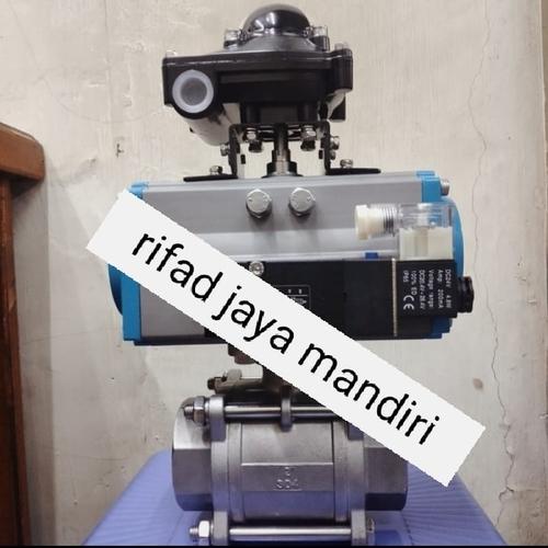 Jual Actuator Valve Pneumatic 2 inch + Limit Switch & Namur - Jakarta ...