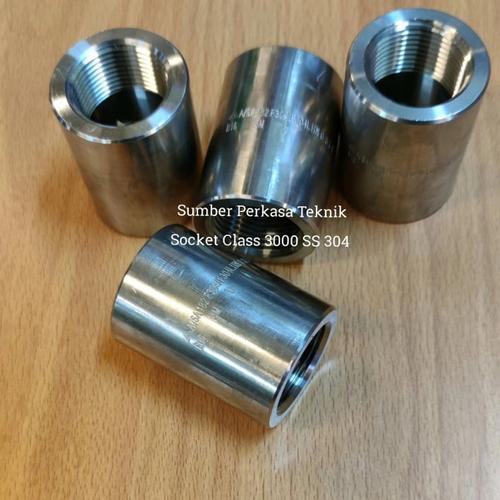 Jual Socket Class 3000 SS304 Drat 1" inch / NPT - Jakarta Barat ...