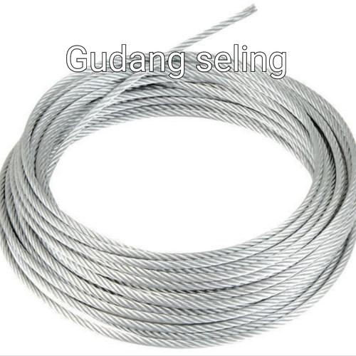 Jual sling baja 3mm / seling baja 3mm / kawat baja 3mm / Full baja 6x19 ...
