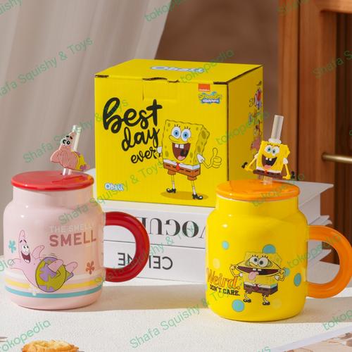 Jual Spongebob Squarepants Sippy Cup - Mug Spongebob & Patrick Original ...