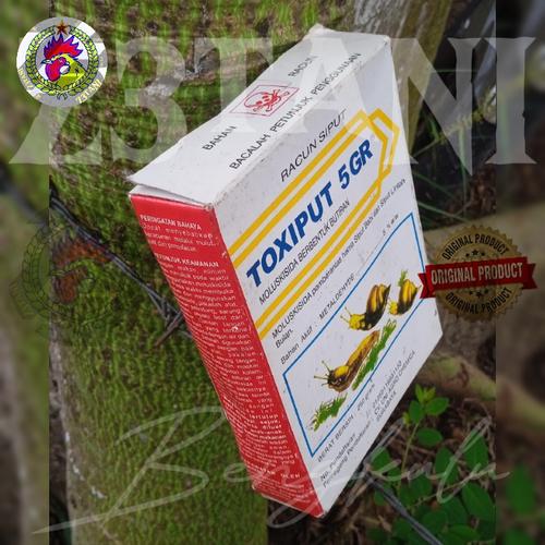 Jual TOXIPUT 5 GR Kemasan 250 Gram Moluskisida Racun Siput Bekicot ...
