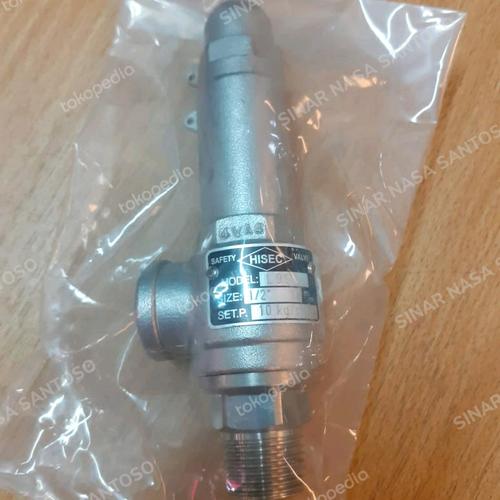 Jual Safety Valve Stainless SS304 3/4" inch Hisec Safety Valve 20kg ...