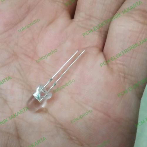 Jual lampu led superbright super bright bening 5 mm 2 warna biru merah ...