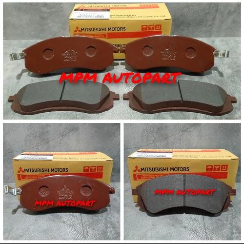 Jual brake pad kampas rem depan L200 strada dc double cabin MR977365 ...