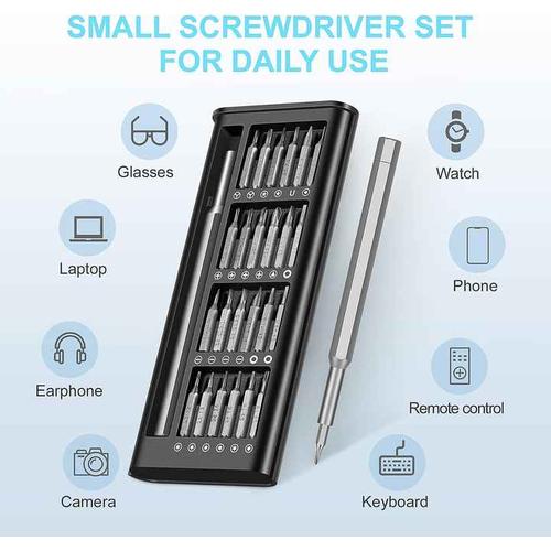 Promo Obeng Set 24 IN 1 Screwdriver Toolkit Magnet Obeng Mini Hp Alat ...