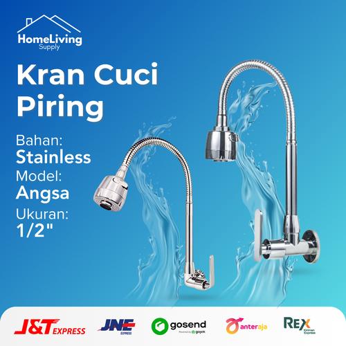 Jual Kran Dapur/ Kran Tembok/ Keran air/ Kran angsa/ Kran cuci piring ...