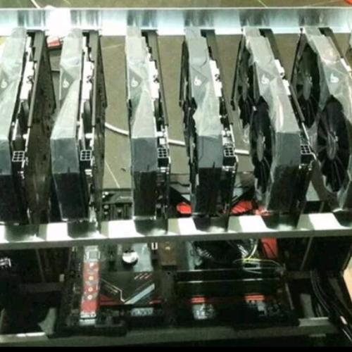 Jual Baru Casing Mining Rig 6 atau 8 VGA (Lubang VGA bisa request 6 ...
