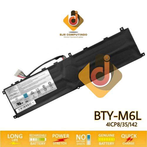Jual Baterai MSI Prestige 15 A10SC MSI Creator 17 A10SGS BTY-M6L ...