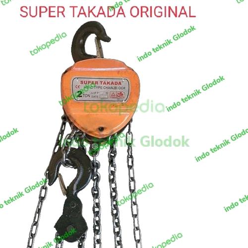 Jual CHAIN BLOCK 1 TON 5 METER HSZ-C /SUPER TAKADA KATROL/TAKEL ...