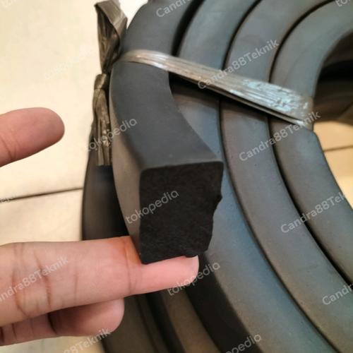 Jual sponge Rubber 25mm×25mm/Spon Karet Kotak/ Sponge Strip Karet ...