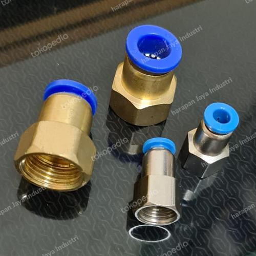 Jual Fitting Pneumatic Lurus Selang 12 mm Drat 1/8" inch MPCF 12 - 01 ...